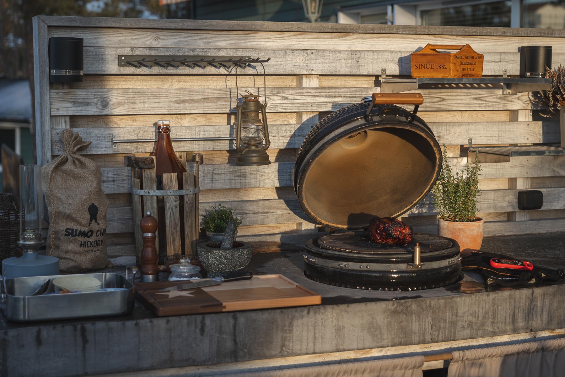 Winter Grill Asian Fusion BBQ - Kamado Sumo